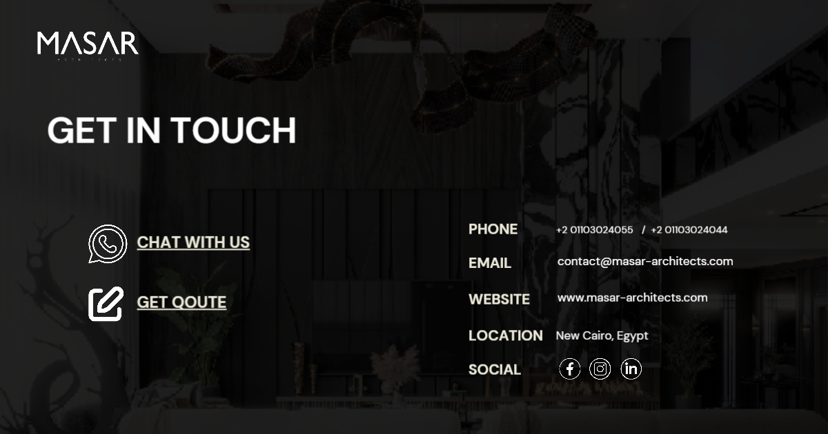 Contact with Masar Architects